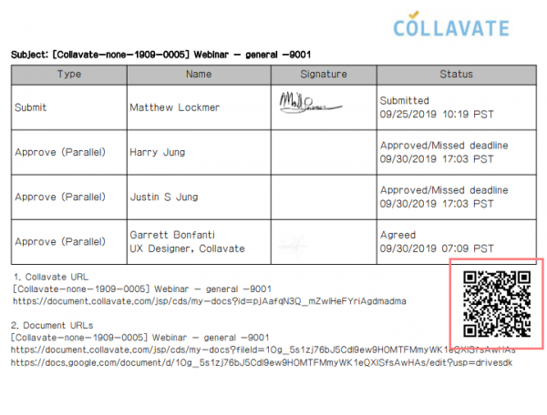 Utilizing QR codes for workflow documents - Collavate - Document ... Utilizing QR codes for workflow documents - Collavate - Document ...